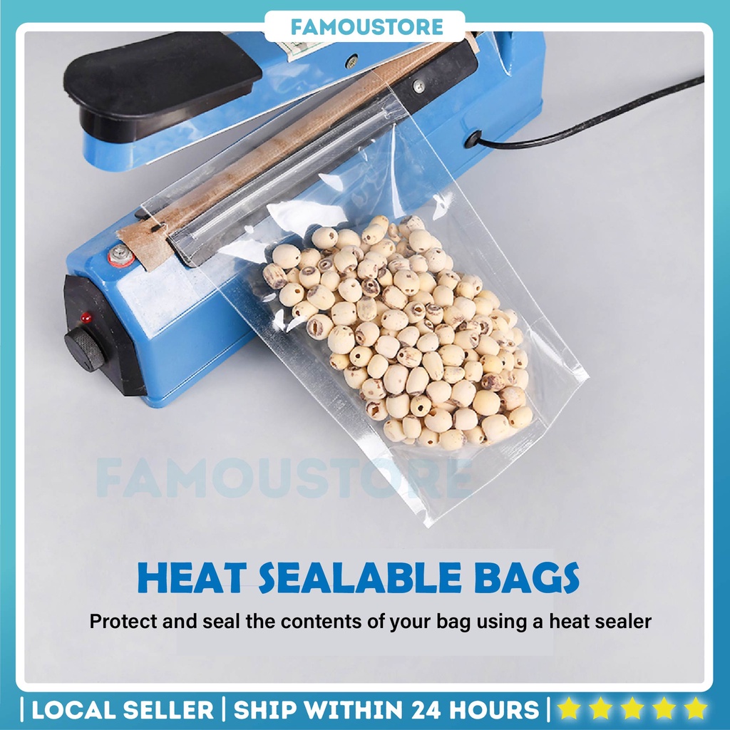 50PCS Matte Transparent Ziplock Bag Standing Zipper Bag Stand Pouch Zip ...