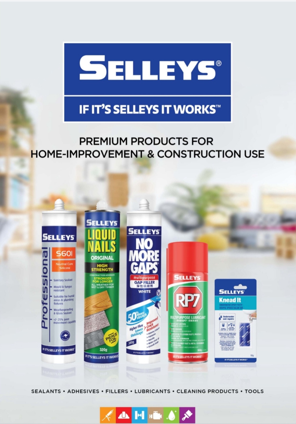 Selleys Rp7 Multi Purpose Lubricant Spray Hinge Rust Prevention Spray ...