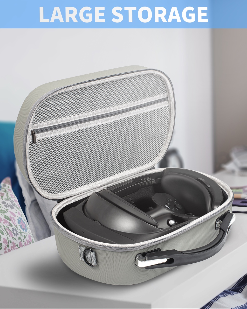 Carrying Case For Meta Quest Pro / Oculus Quest 2 Elite strap Halo ...