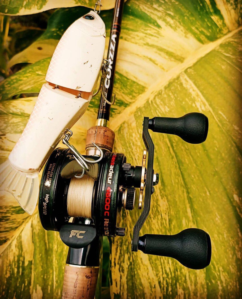 Gomexus TPE/CORK Touch 27mm knob Fishing for Shimano Daiwa Tatula ...