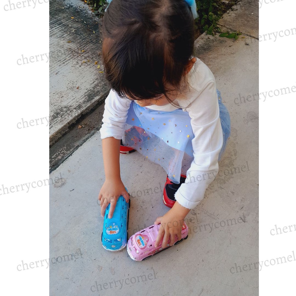 Children Bus Toy Mainan Bas School Bus Toy Car Vehicles | Shopee Malaysia