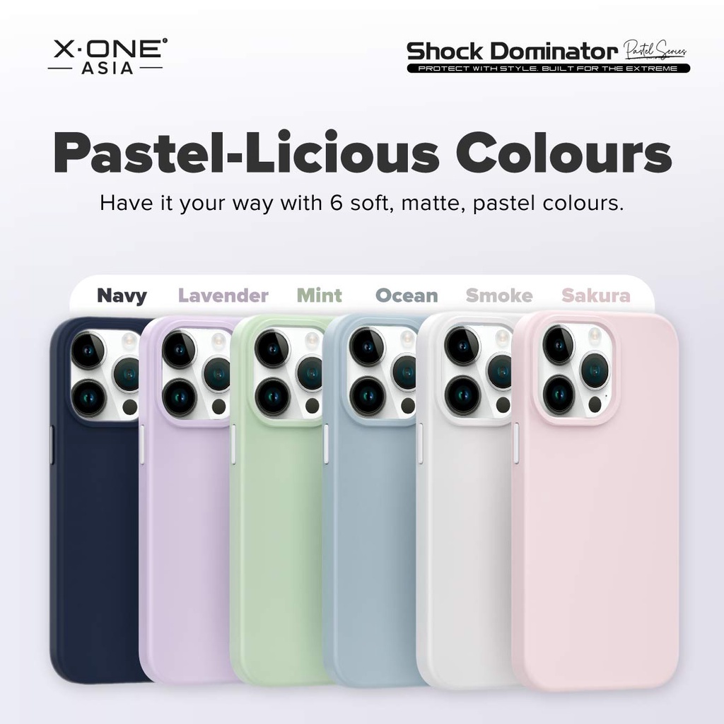 X.One Dropguard 3S Shock Dominator Pastel Series Military Grade Shock ...