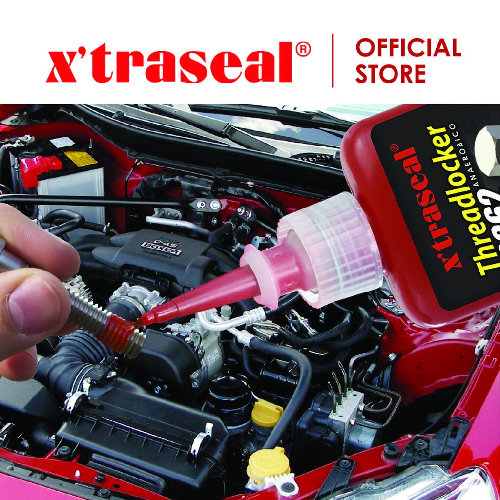 X'traseal Threadlocker 9262 - Red (High Strength) 10ml | Shopee Malaysia
