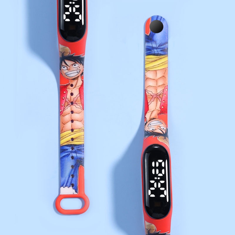 Anime Dragon Ball Child Watch Cartoon One Piece Naruto Waterproof ...