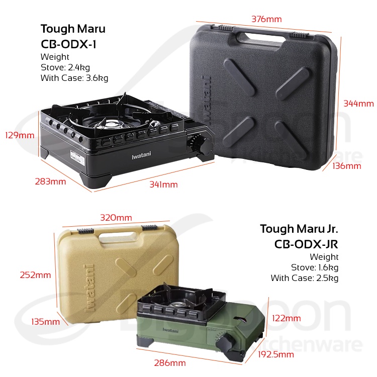 [ORIGINAL] IWATANI CB-ODX-JR Tough Maru Jr. Mini Portable Camping Stove Tafumaru Windproof ...