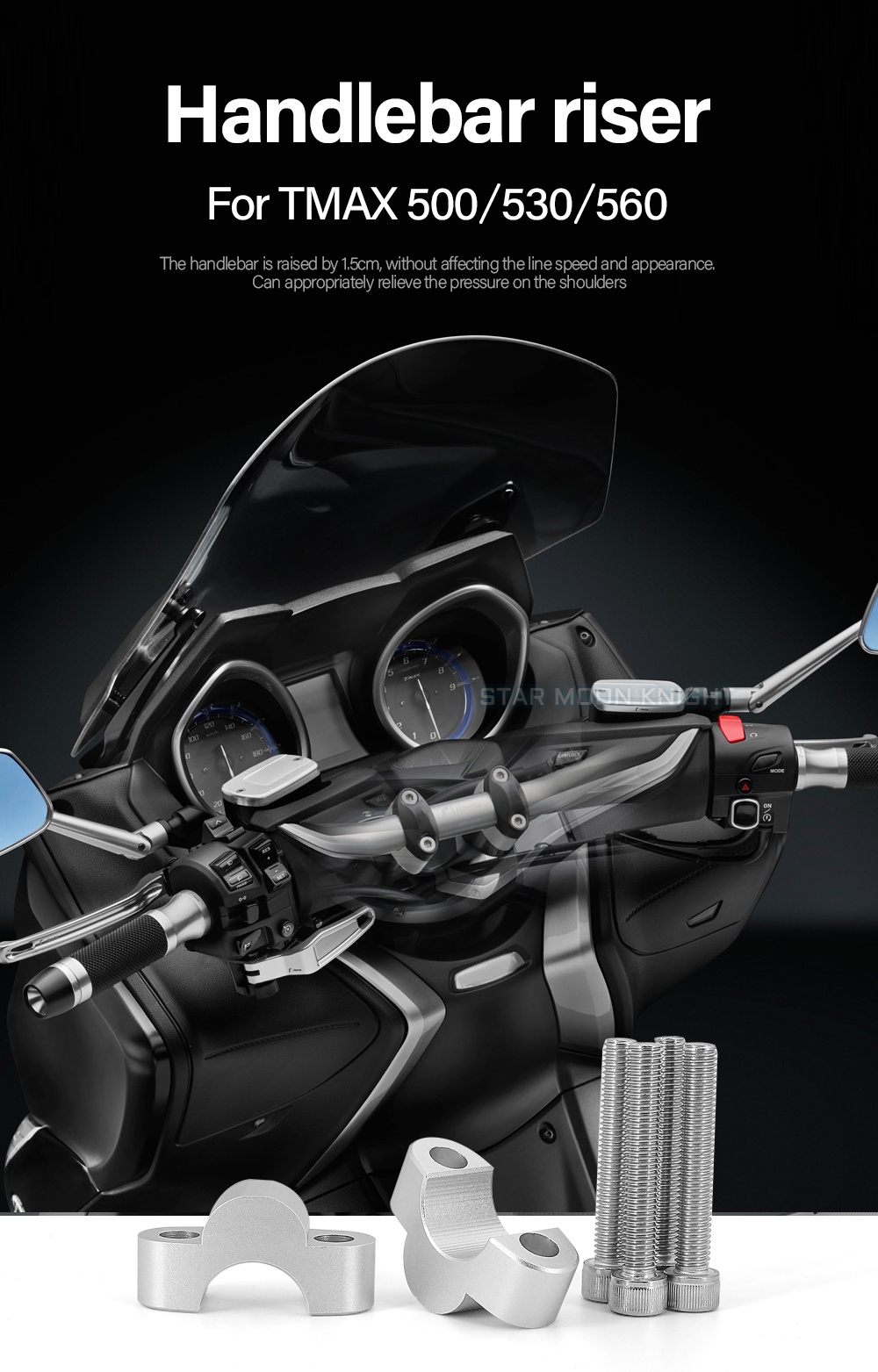 Fit For YAMAHA TMAX500 TMAX530 TMAX560 TMAX T-MAX 500 530 560 ...