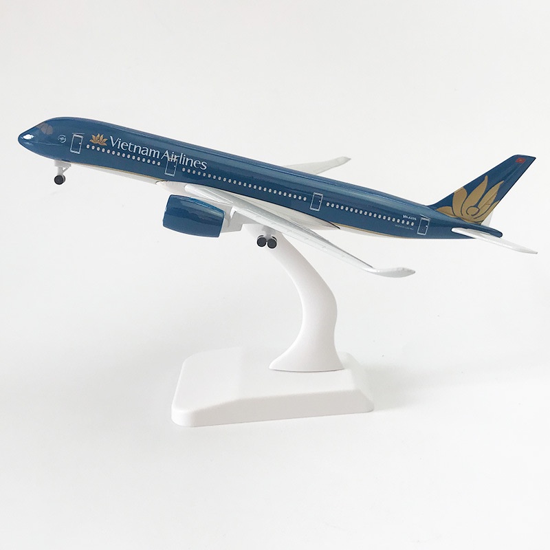 Vietnam Airlines Airbus A350 KAVY alloy model with 20cm long base ...
