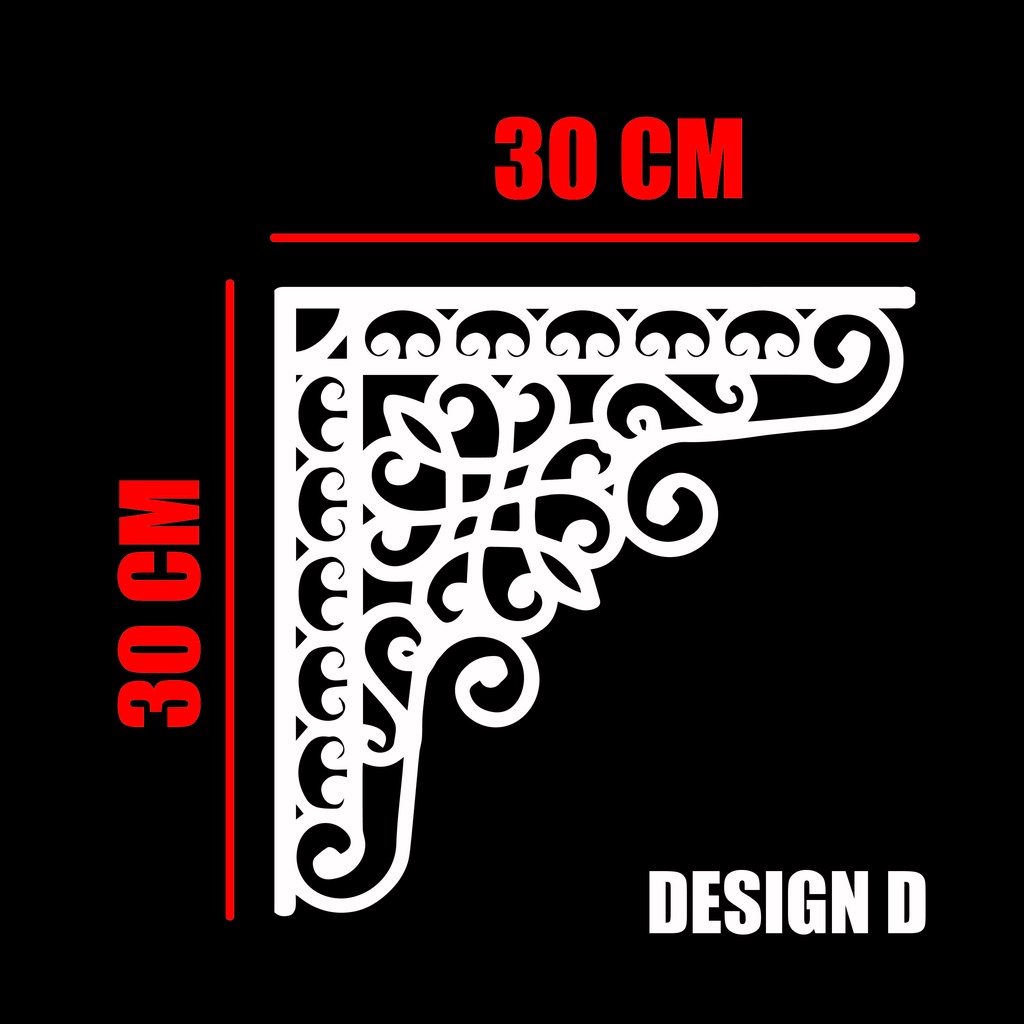 Decorative corner flower lace cutting door style simple white vintage ...