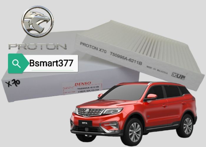 Proton front & rear air cond filter/cabin filter x70 1800cc/1500cc all ...