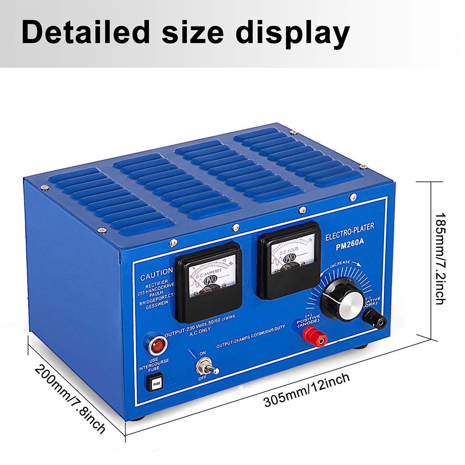 30A Jewelry Plating Rectifier Platinum Gold Silver Rhodium Plating ...
