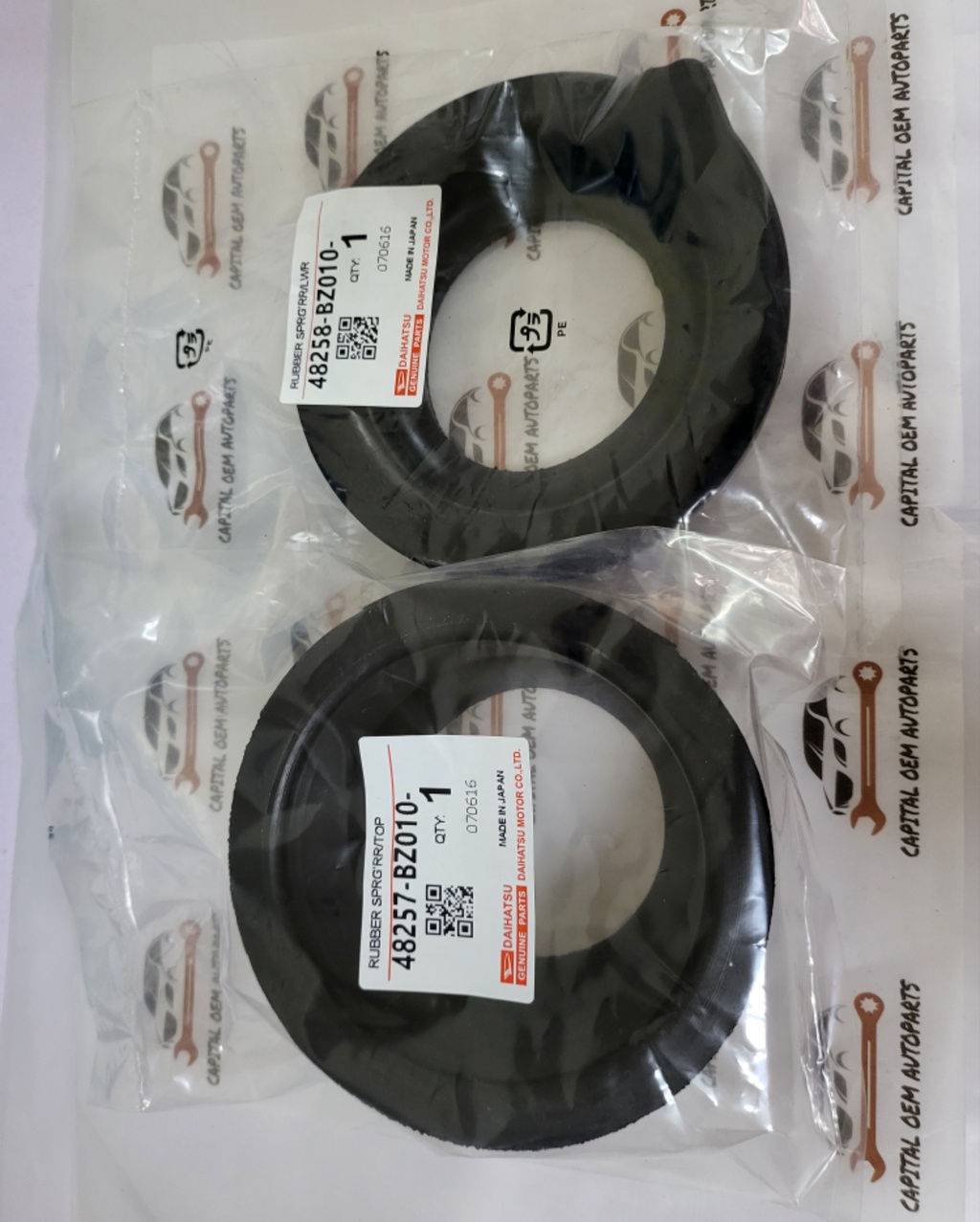 COIL SPRING RUBBER (ORIGINAL + OEM QUALITY )(FRONT&REAR-UPPER/LOWER ...
