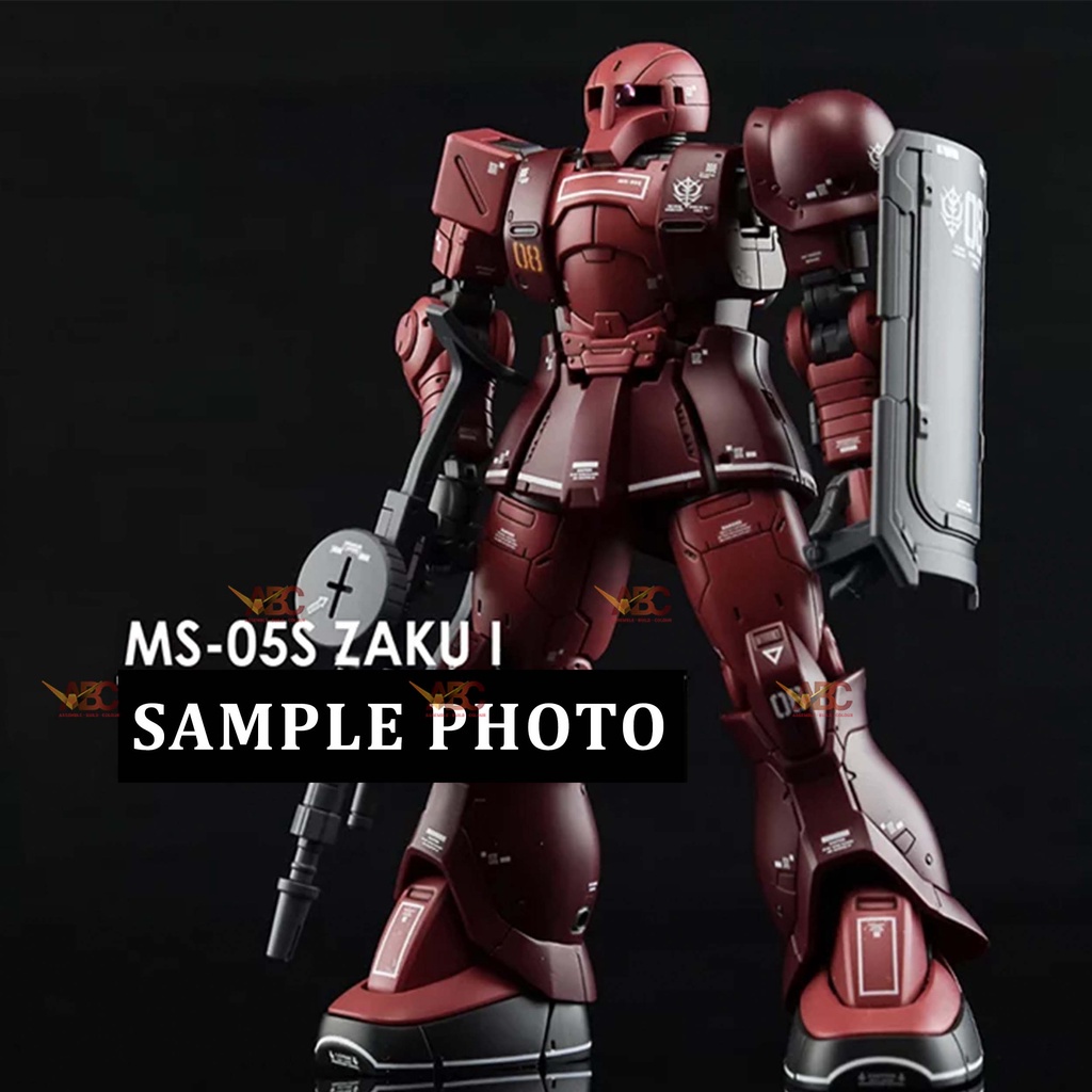 [Flame Yan] Waterslide Decal - HG 1/144 Zaku 1 & 2 GTO (Ghost)(Fluo) MS ...