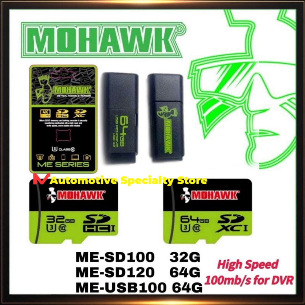 MOHAWK Pendrive SD Card 32GB / 64GB Android Player Car DVR ...