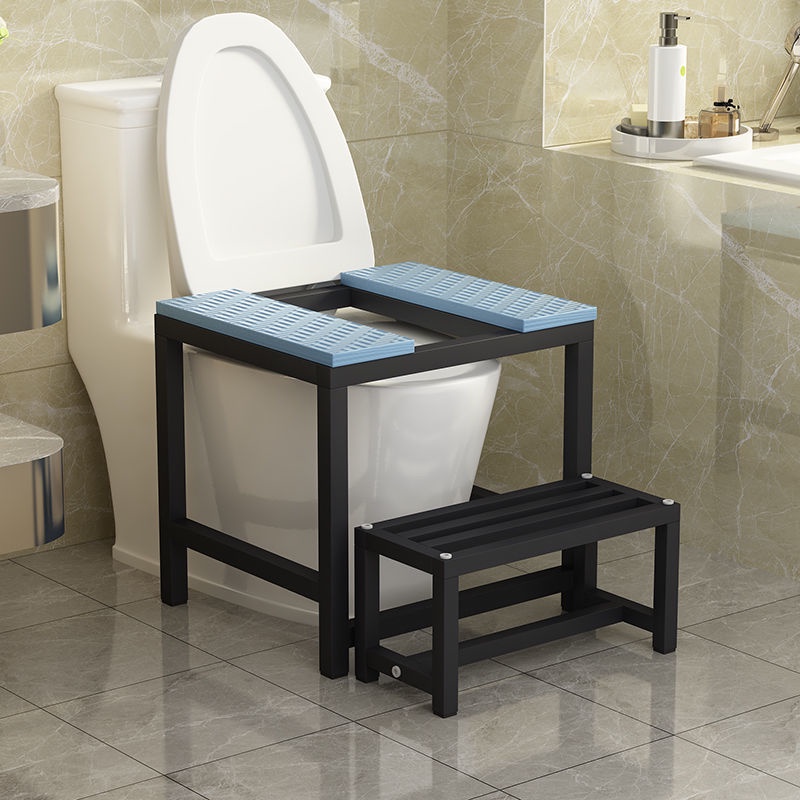 Toilet Changing Chair Toilet Footstool Bench Adult Toilet Sitting Squat ...