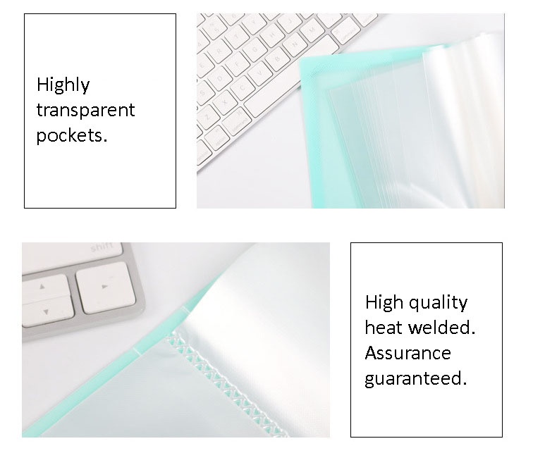 A5 Clear Book 20 / 30 / 40 Pocket / Clear Book / Clear Holder / Display ...