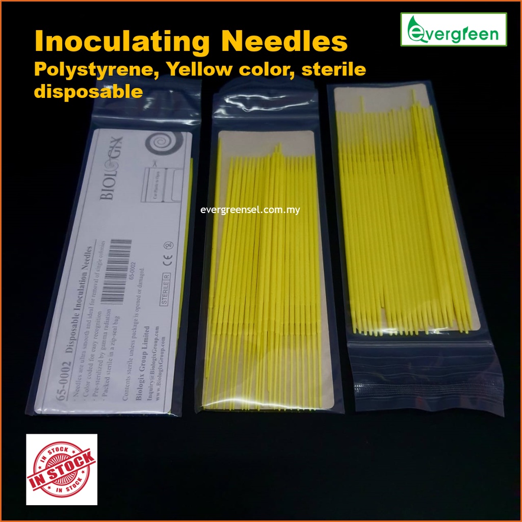 ( LOCAL READY STOCK ) Biologix Disposable Plastic Inoculation Loop 1ul ...