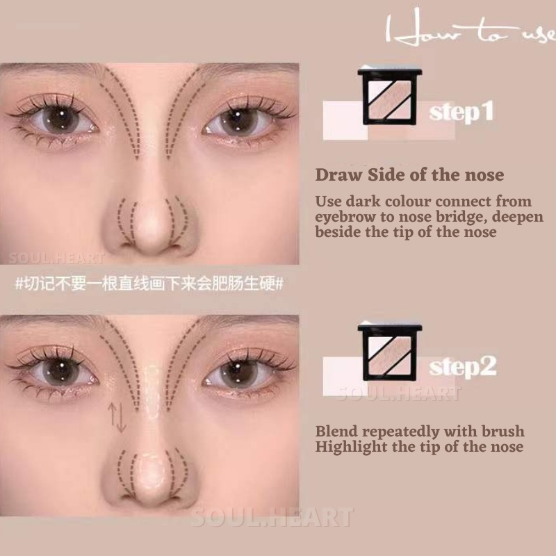 【Readystock】JILL LEEN Three-Colour Contour Compact Shading Palette ...