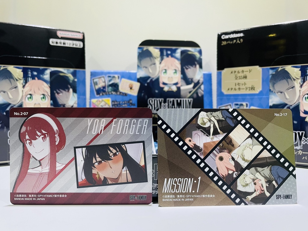 Character collection Card set, dignity Card, SPY X FAMILY character ...