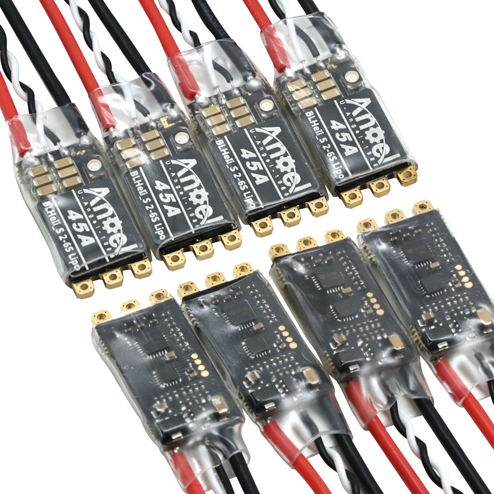 1 / 2 / 4PCS Rc 35A 45A BLHeli_S ESC Support 2-6S Power Supply DShot150 ...