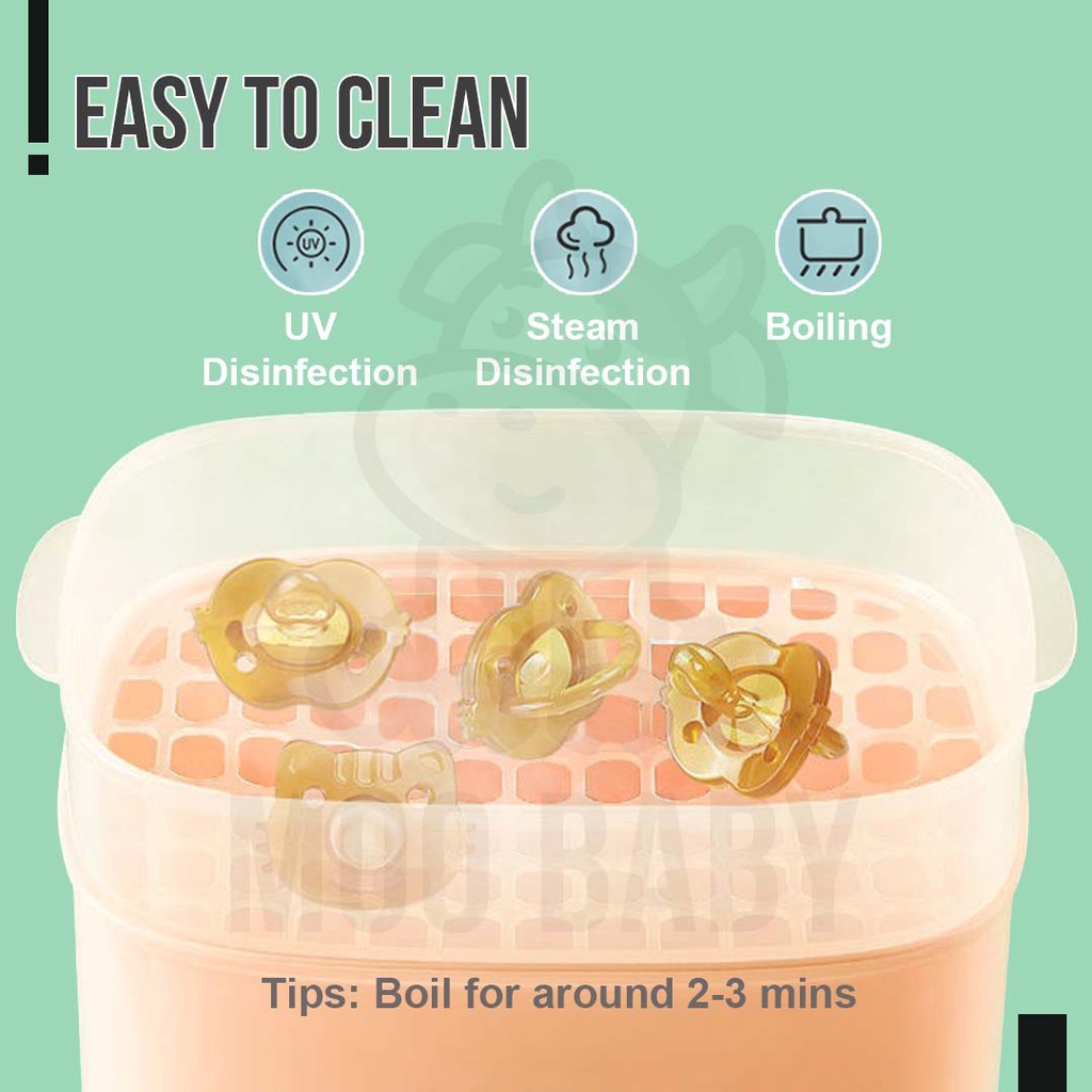 Moo Baby Baby Puting Anti Jongang Pacifier Nano Newborn Pacifier ...