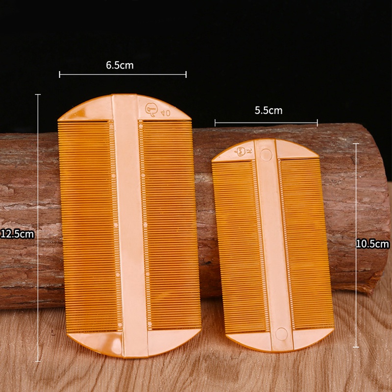 Sikat Kutu Lice Comb Nit Free Stainless Steel with Micro Grooved Teeth ...