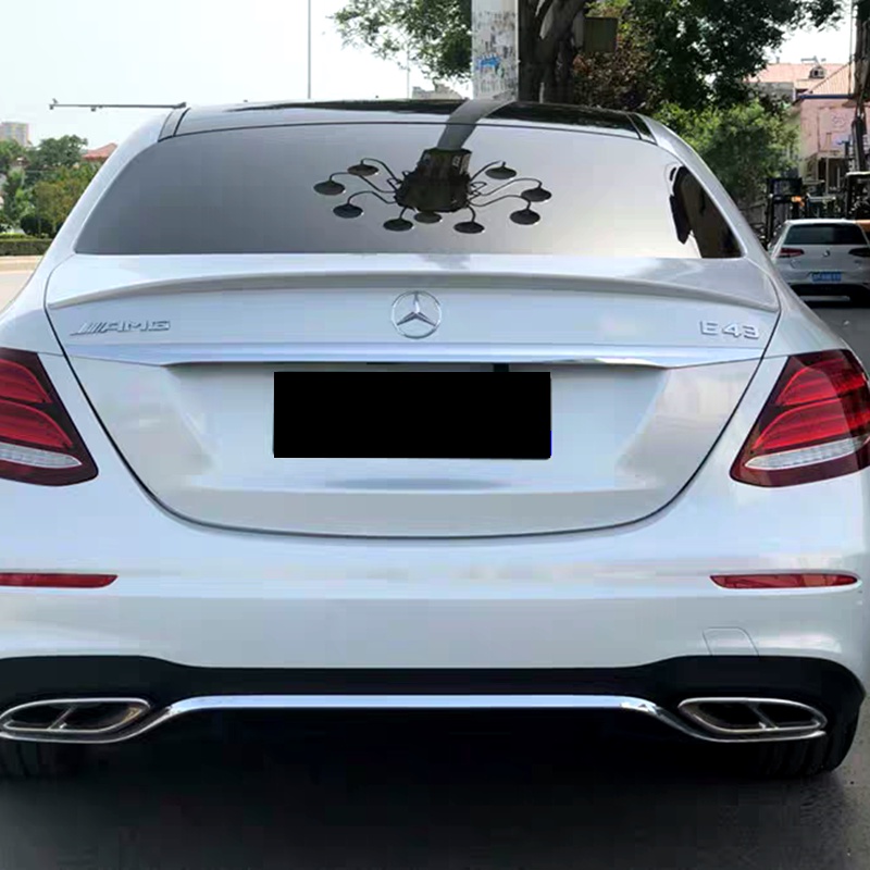 Mercedes W213 E200 E250 E300 E350 E Class AMG Spoiler 2016-2023 ...