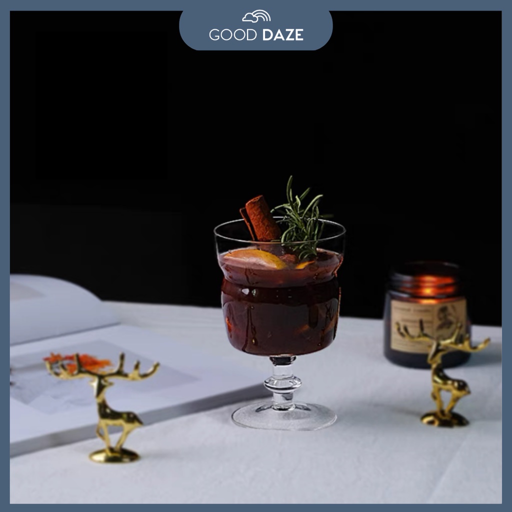 【GOOD DAZE】Cocktail glass Mocktail Glass dessert cup coffee glass ins ...