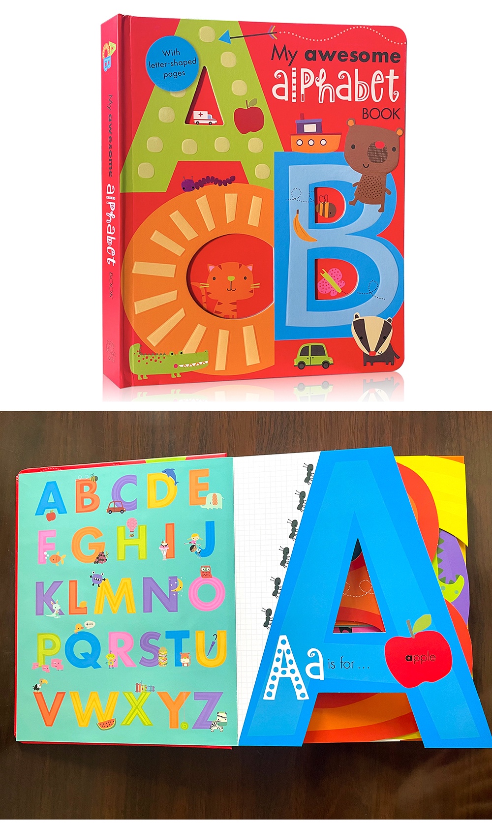 My Awesome Counting 1-20 ABC Alphabet Nursery Rhymes Kids Picture Book ...
