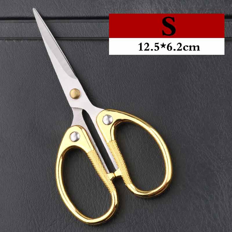 Professional Tailor Golden Color Scissors Sewing Scissors Clothes ...