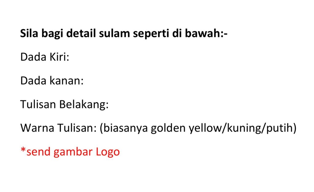 Custom SULAM Nama+Logo Microfiber Quick Dry Collar Tshirt jersey ...