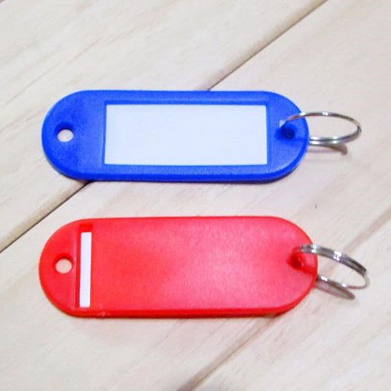 Tag Label Rantai Kunci Keychain Label ID Key Tag Organizer KEY TAG ...