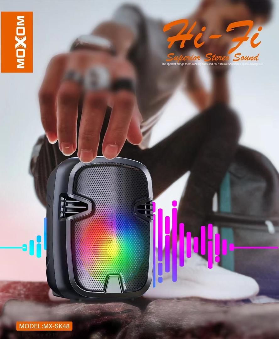 Moxom (100% original) MX-SK48 Luminous Wireless Speaker HIFI soul ...