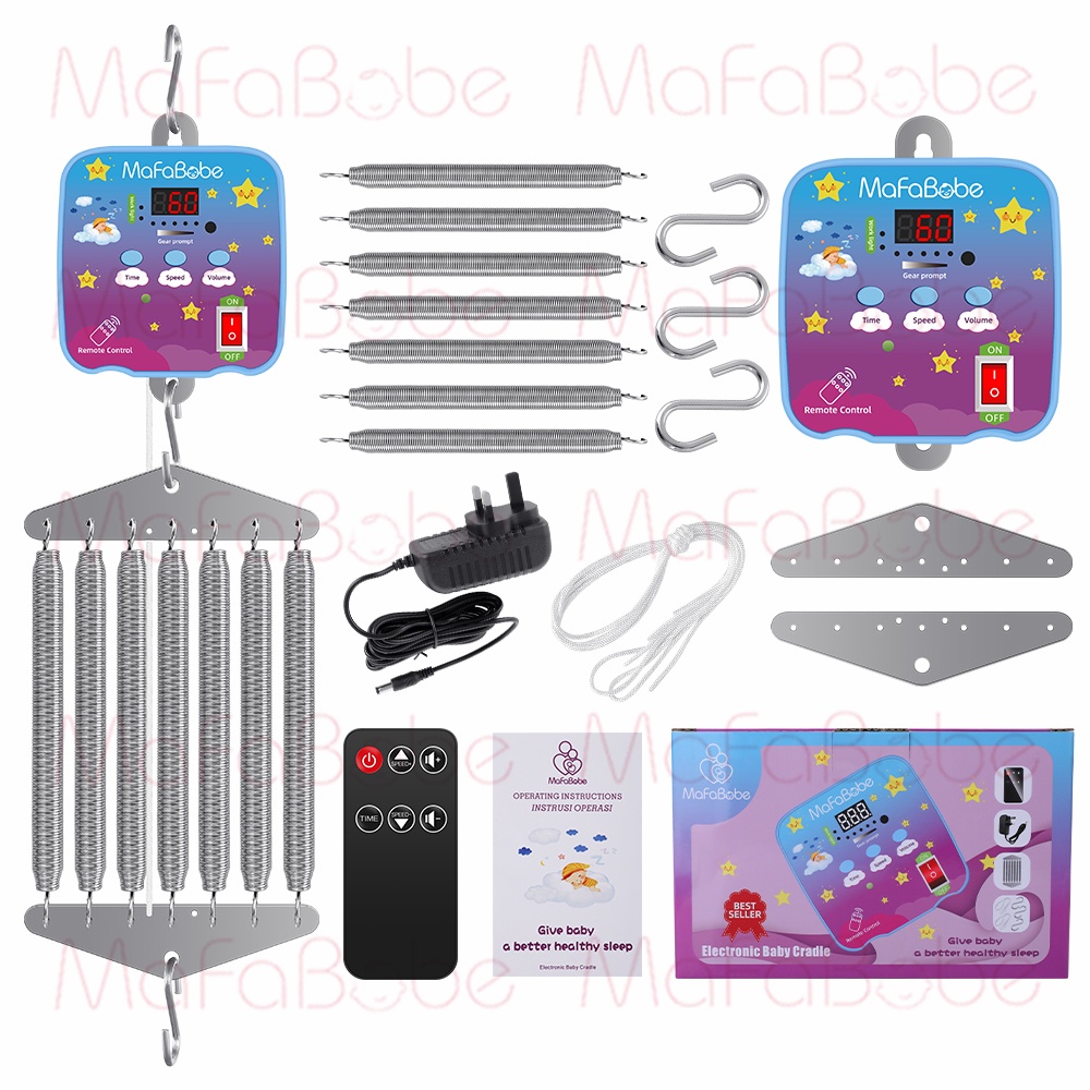 Mafababe Buaian Bayi Spring Buaian Universal Baby Cradle Spring Buaian ...