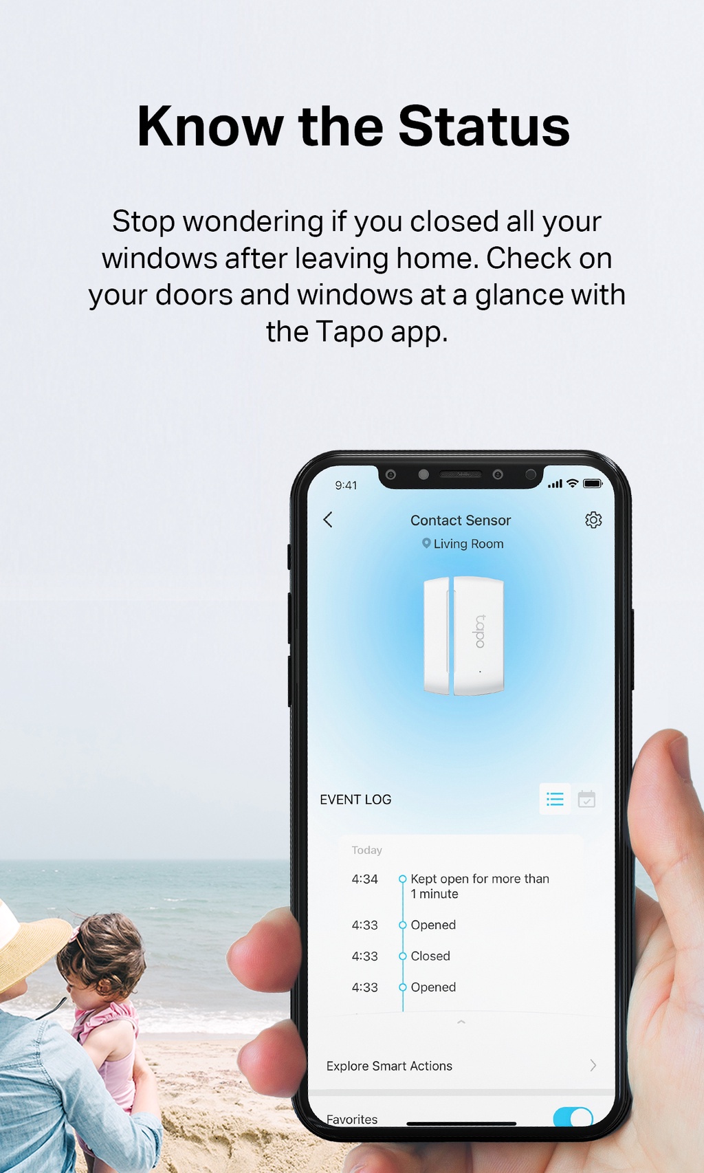 TP-Link Smart Doors And Windows Contact Sensor Tapo T110 ( Remote ...