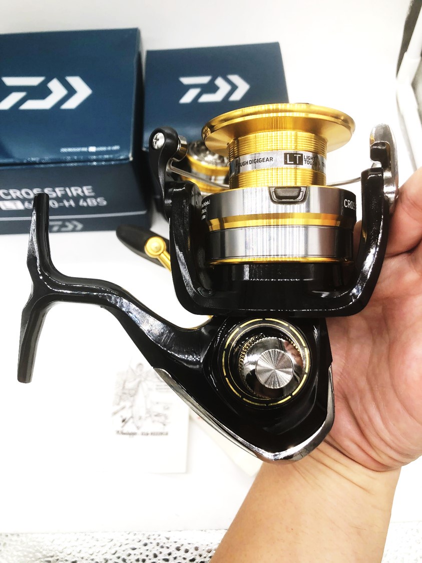 Daiwa Crossfire LT 2022 1000 / 2500 / 3000 / 4000 / 5000 / 6000 4BS (ASIA) SPINNING Fishing Reel ...