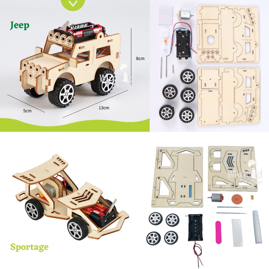 MyKid STEM Educational Robotics Project RBT DIY Cars Science ...