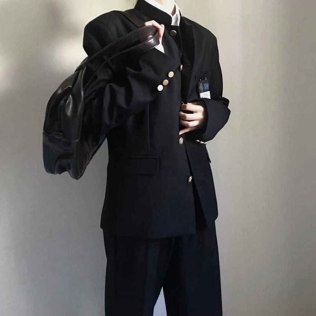 dk Uniform Set Zhongshan Suit Men's College Japanese jk Jacket Preppy ...