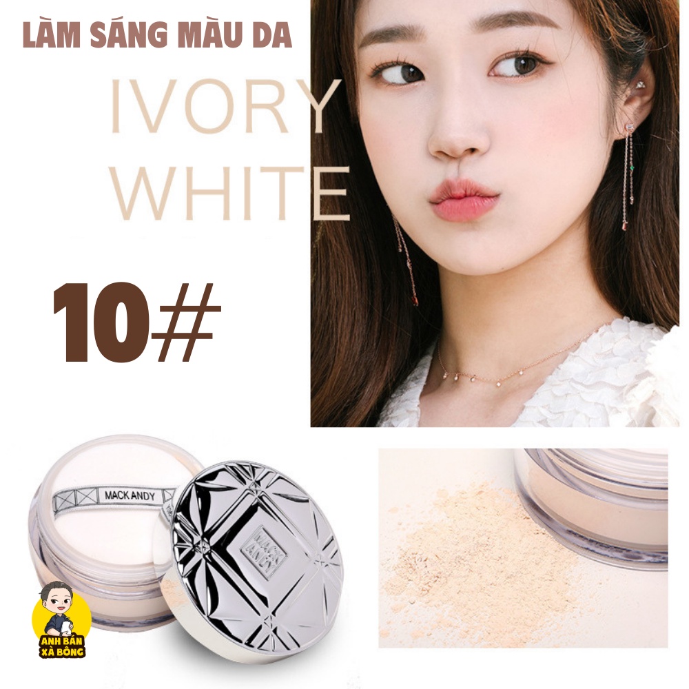 Mack ANDY Creamy Lithe Permeate Loose Powder MK037 | Shopee Malaysia