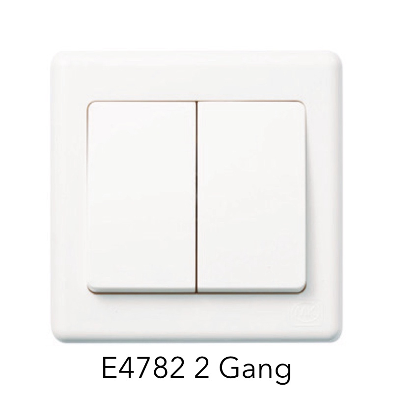 MK Ecore SR / Ecore Series Wide Rocker 1 Way 2 Way Wide Switch / Double ...