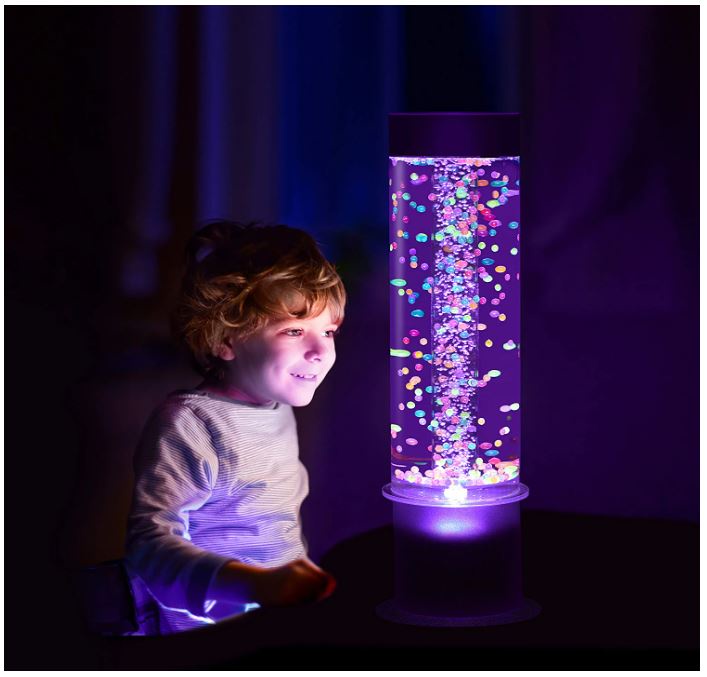 Sensory Bubble Tube 2 feet with floating balls Multi sensory Room ...