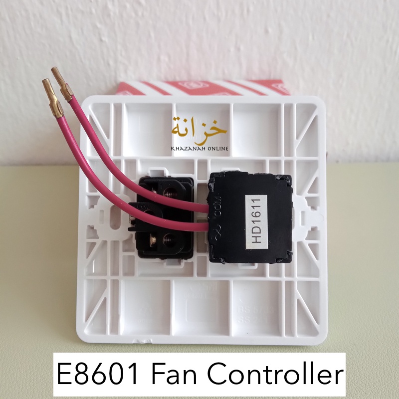 MK Ecore Fan Regulator with Switch E8601 | Shopee Malaysia