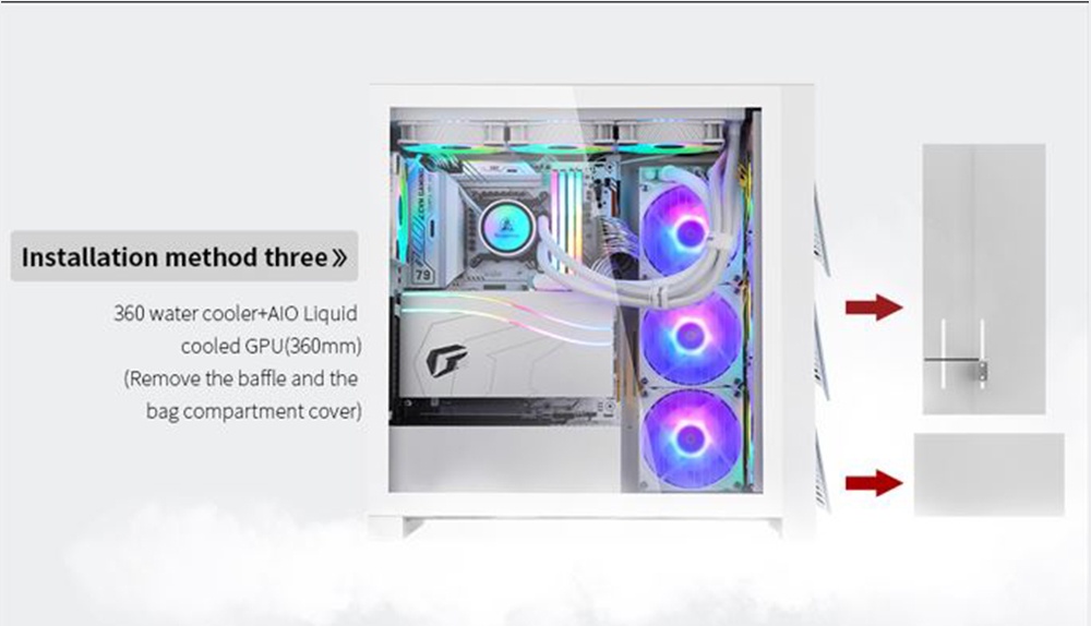 SEGOTEP KL-AEOLUS ATX GAMING CASING ( BLACK / WHITE ) | Shopee Malaysia