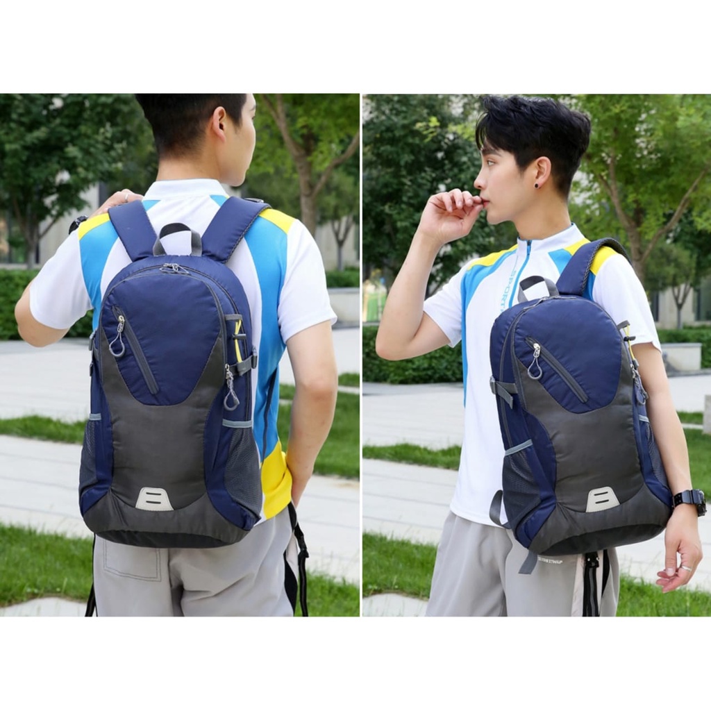 70L Large Capacity Backpack Waterproof Beg Hiking Bag Military Daki ...