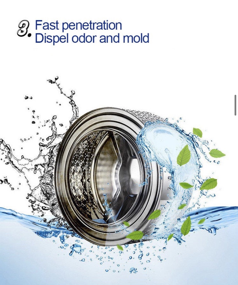 Antibacterial Deep Cleaning Laundry Washing Machine Tank Cleaner ...