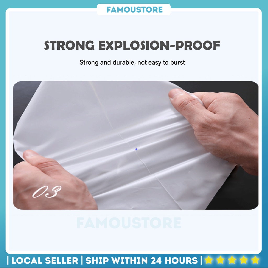 Matte Zip Lock Bag Extra Thick Transparent Zipper Plastic Travel ...