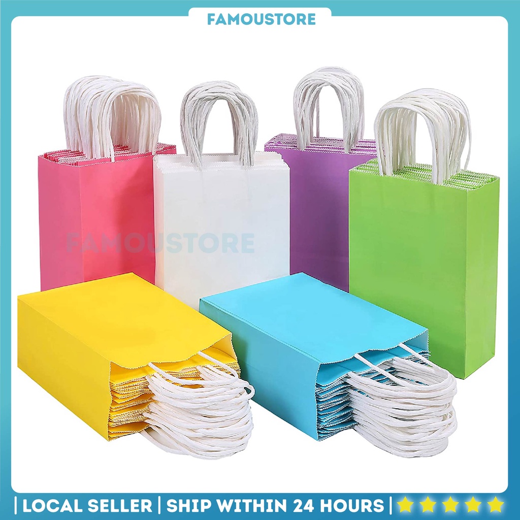 Kraft Paper Bag Murah Doorgift Bag Wedding Shopping Bag Gift Bag Beg ...