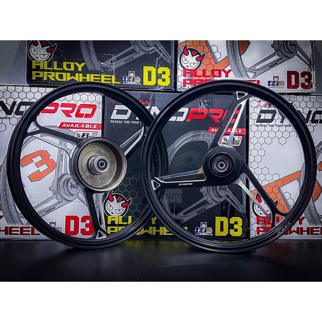 100% ORIGINAL DYNOPRO D3 SPORT RIM RS150 RSX150 ALLOY PRO WHEEL D3 DYNO ...