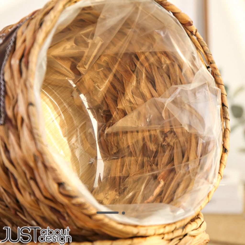 🔥 Pasu Rotan Berkaki Pasu Bunga Berkaki Rattan Basket Hiasan Seaweed ...