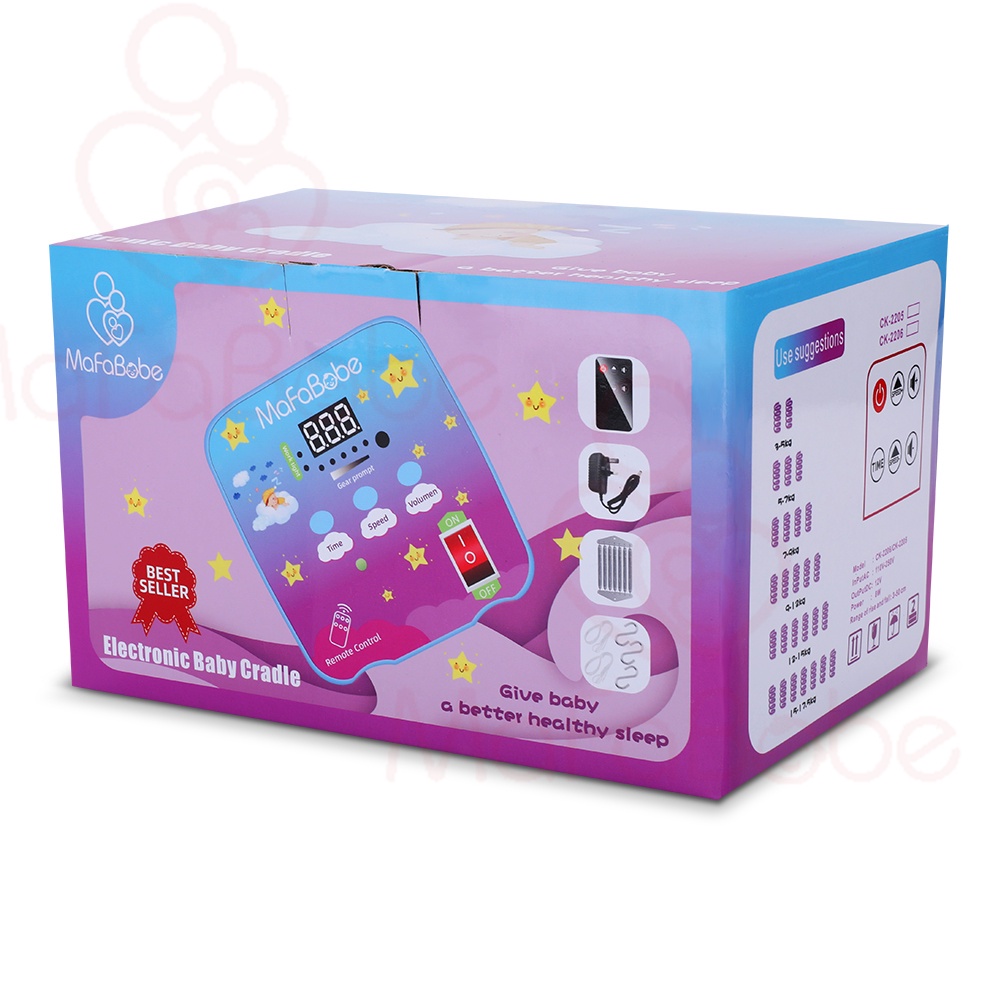 MaFaBabe Electronic remote control cradle controller Baby Cradle IBABY ...