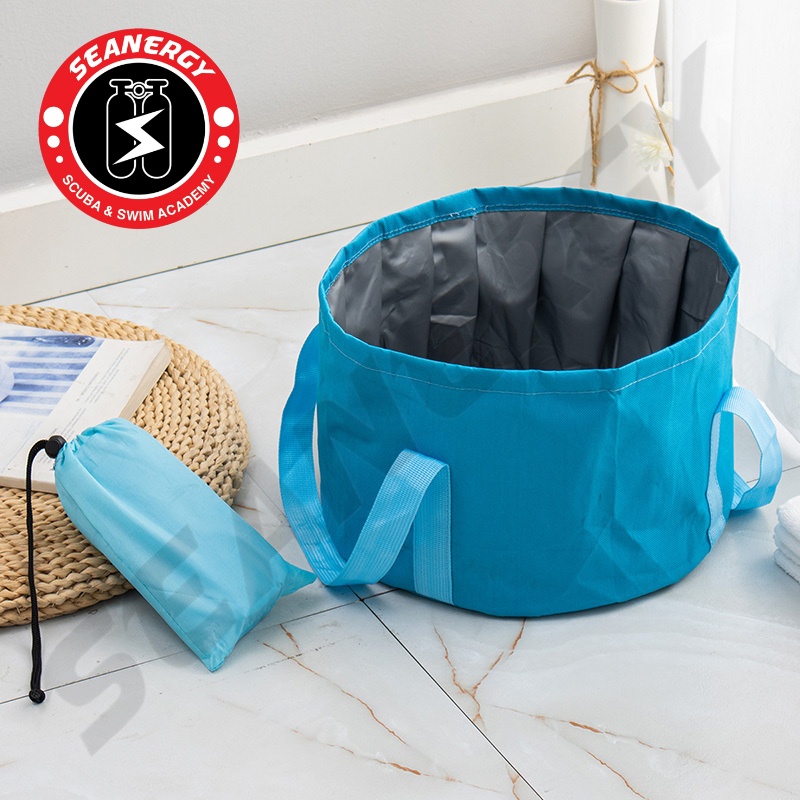 Aquaverse Portable Water Bucket for Scuba Diving Equipment Cleaning ...